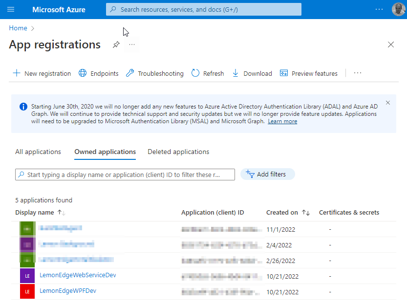 Configuring Login : AAD – LemonEdge